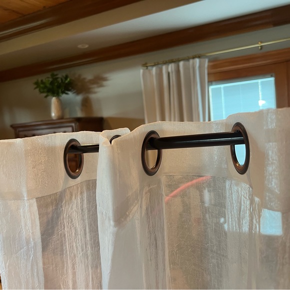 Accents | Sheers For Window 2 Panels Each Panel Is 52x83 | Poshmark